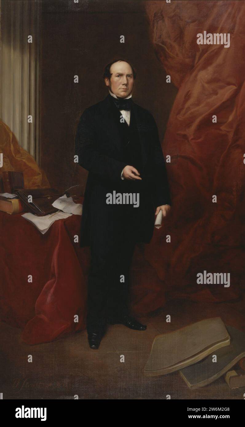 William Strutt - Sir John O'Shanassy, Premier of Victoria Stock Photo ...