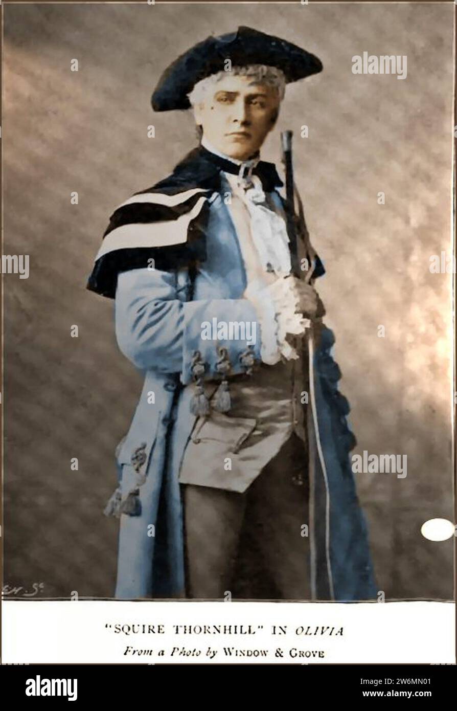 William Terriss in Olivia Stock Photo - Alamy