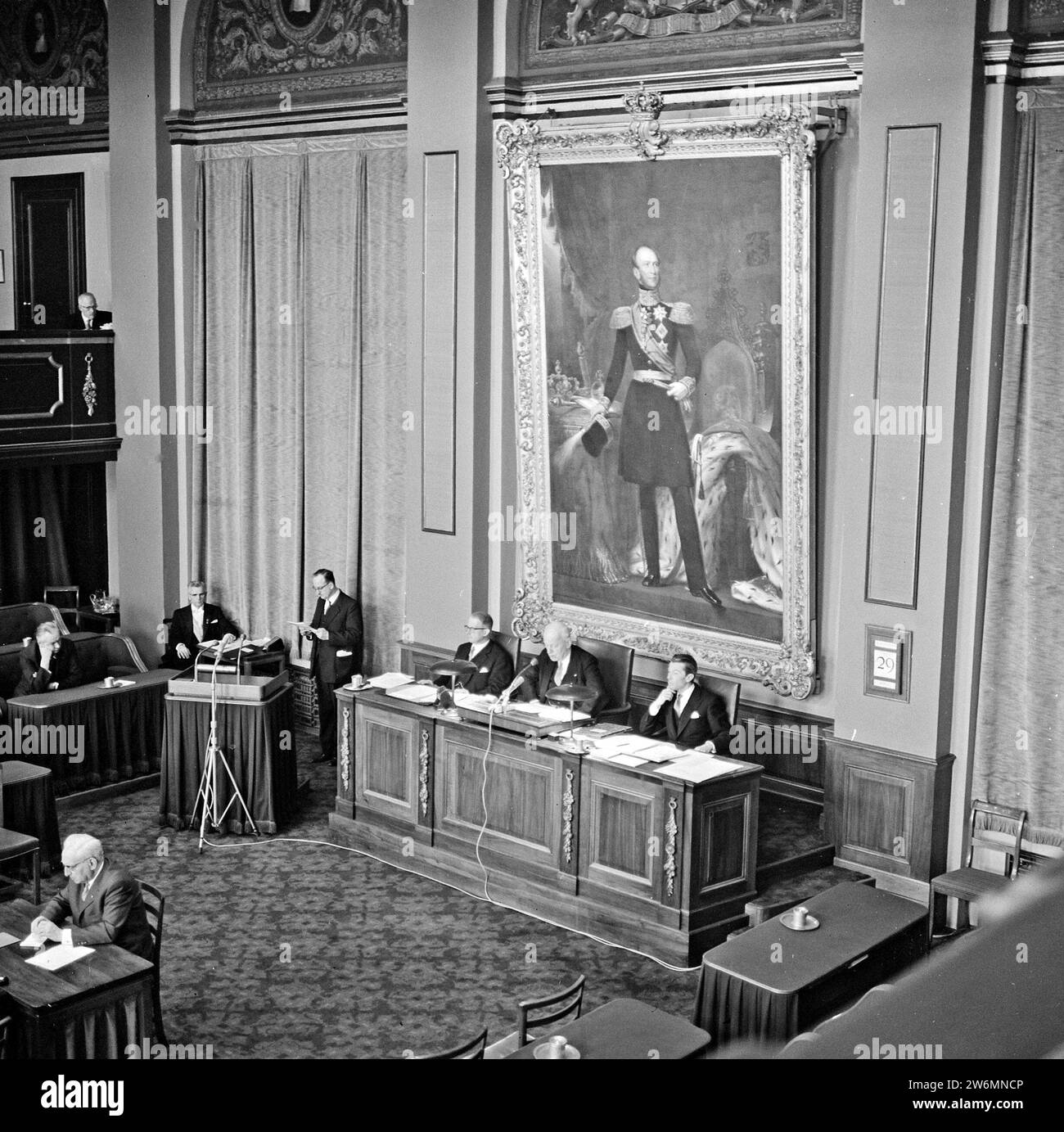 (original caption) Statements made in the Senate and the House of ...