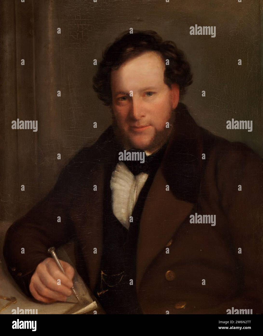 William Thomas portrait Stock Photo - Alamy