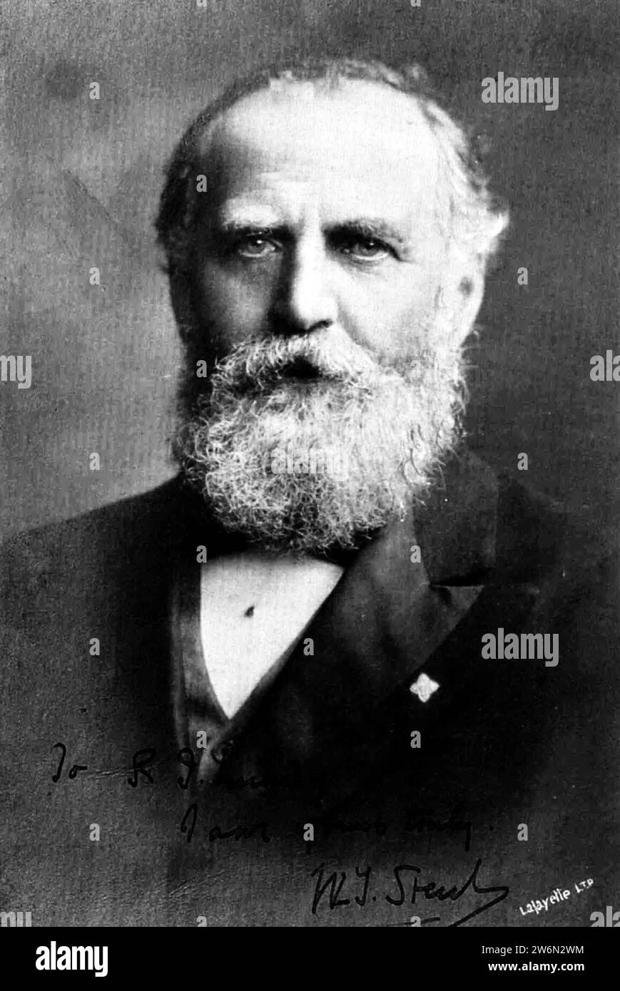 William stead hi-res stock photography and images - Alamy