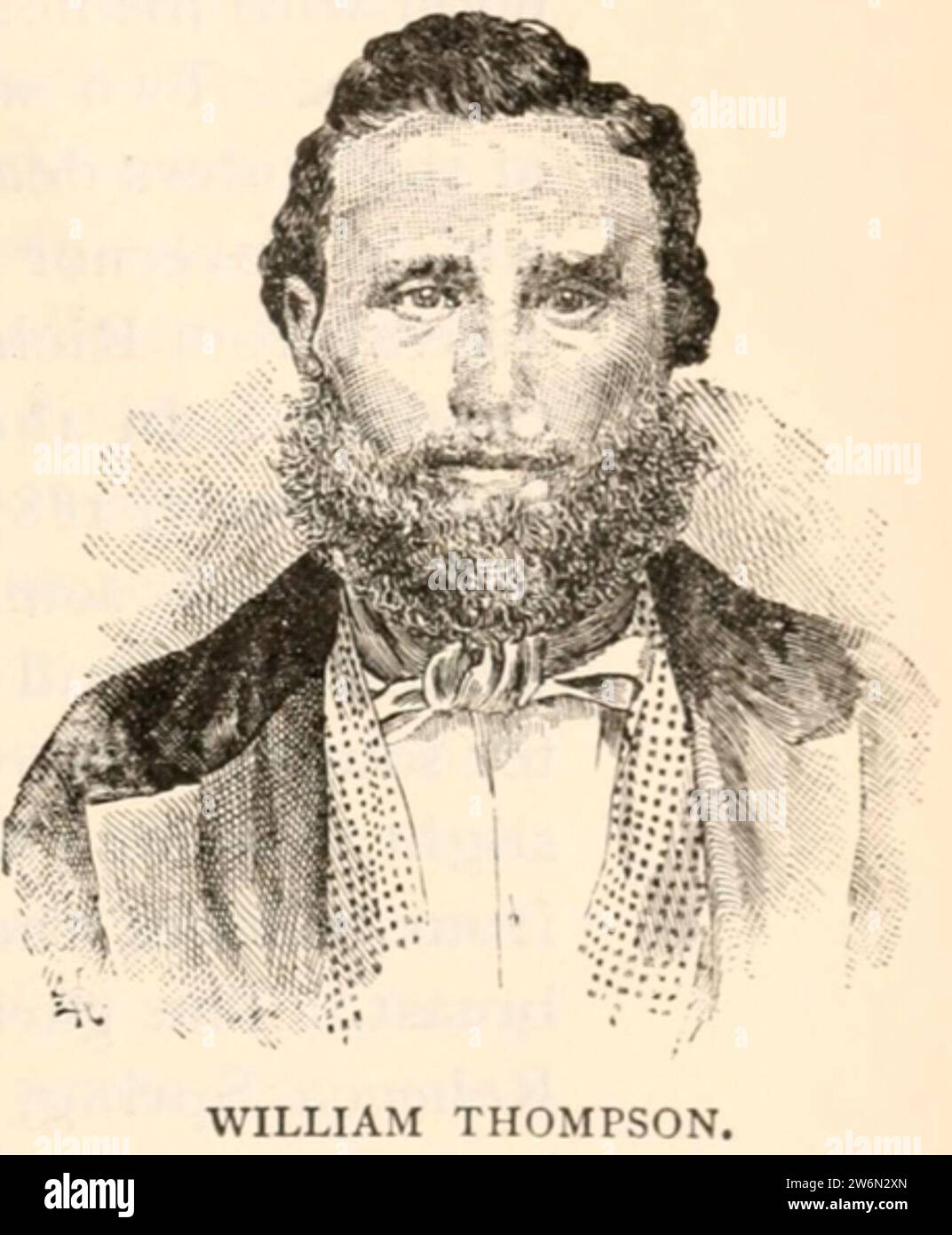William Thompson, brother of Adolphus Thompson Stock Photo - Alamy