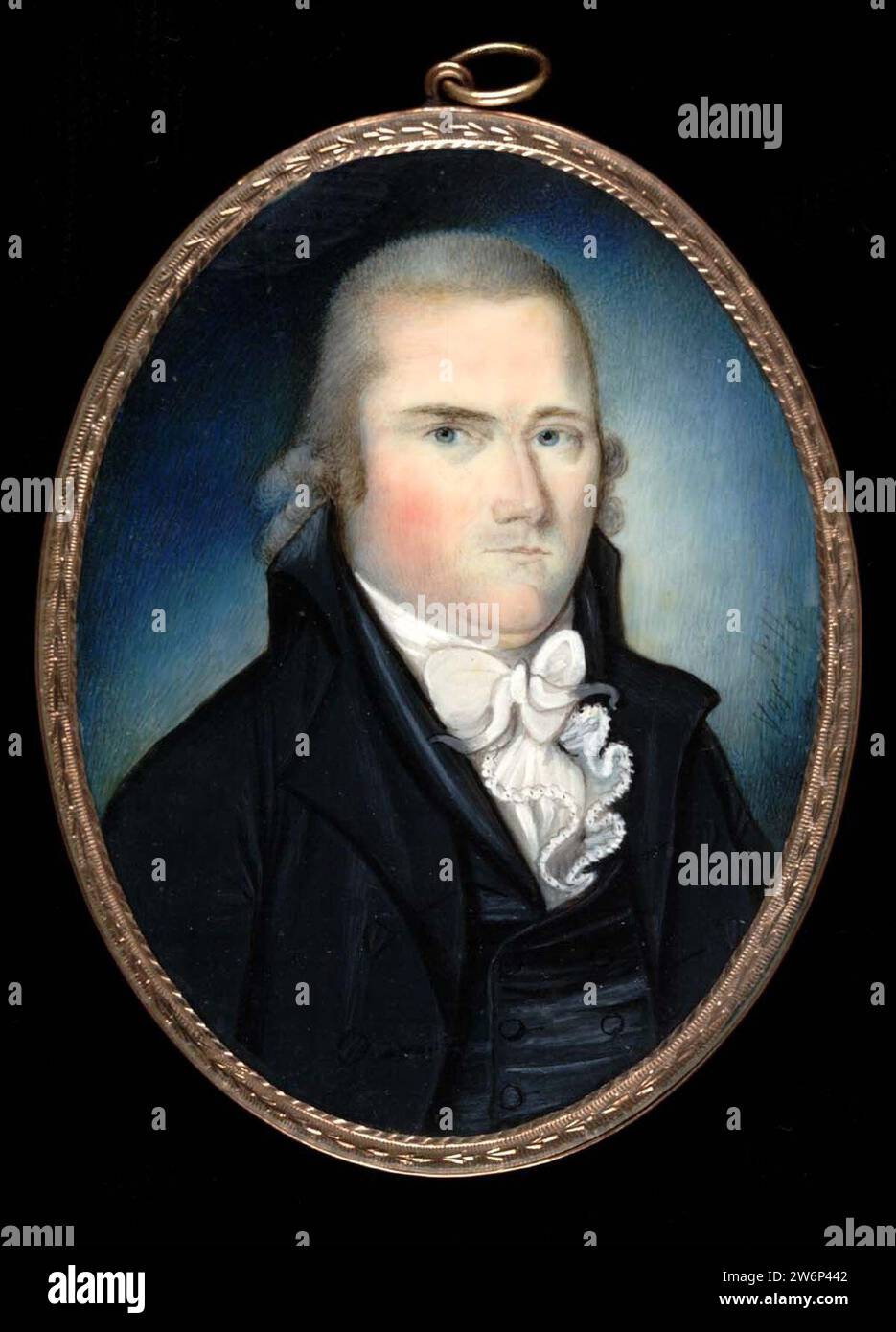 William Verstille - Captain Robert Lillibridge Stock Photo - Alamy