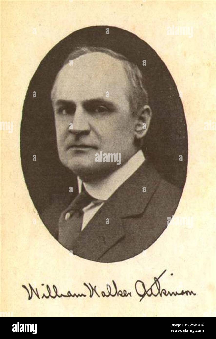 William Walker Atkinson 2 Stock Photo - Alamy