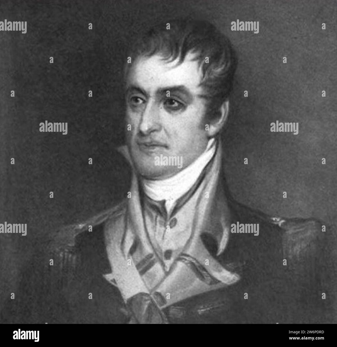 William Wadsworth 1765-1833 (New York Militia Officer Stock Photo - Alamy