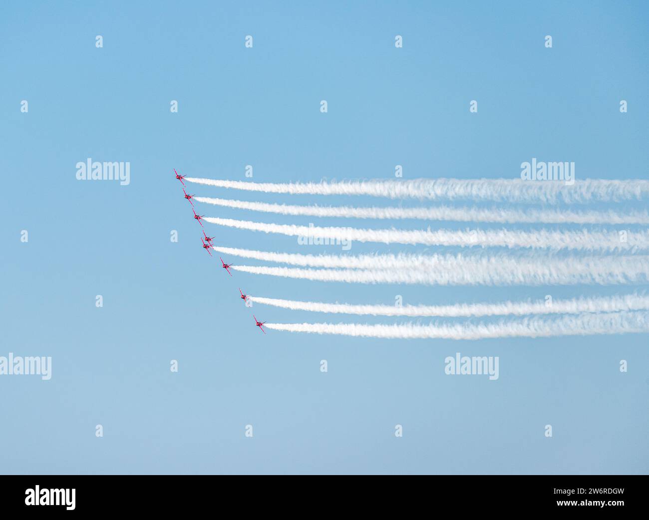 Red Arrows Aerobatic Display team, (BAE Systems Hawk T1), Jersey ...