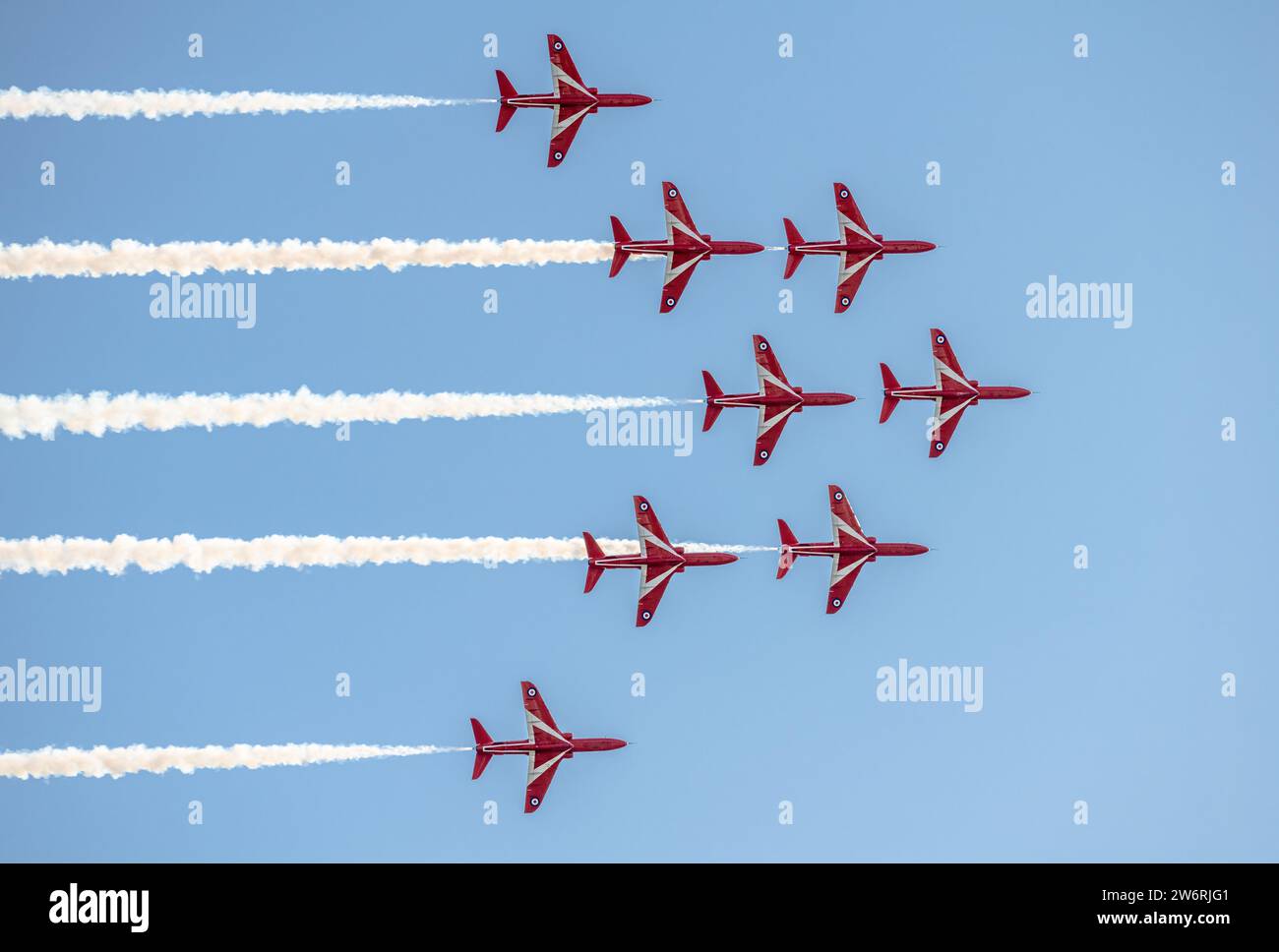 Red Arrows Aerobatic Display team, (BAE Systems Hawk T1), Jersey ...