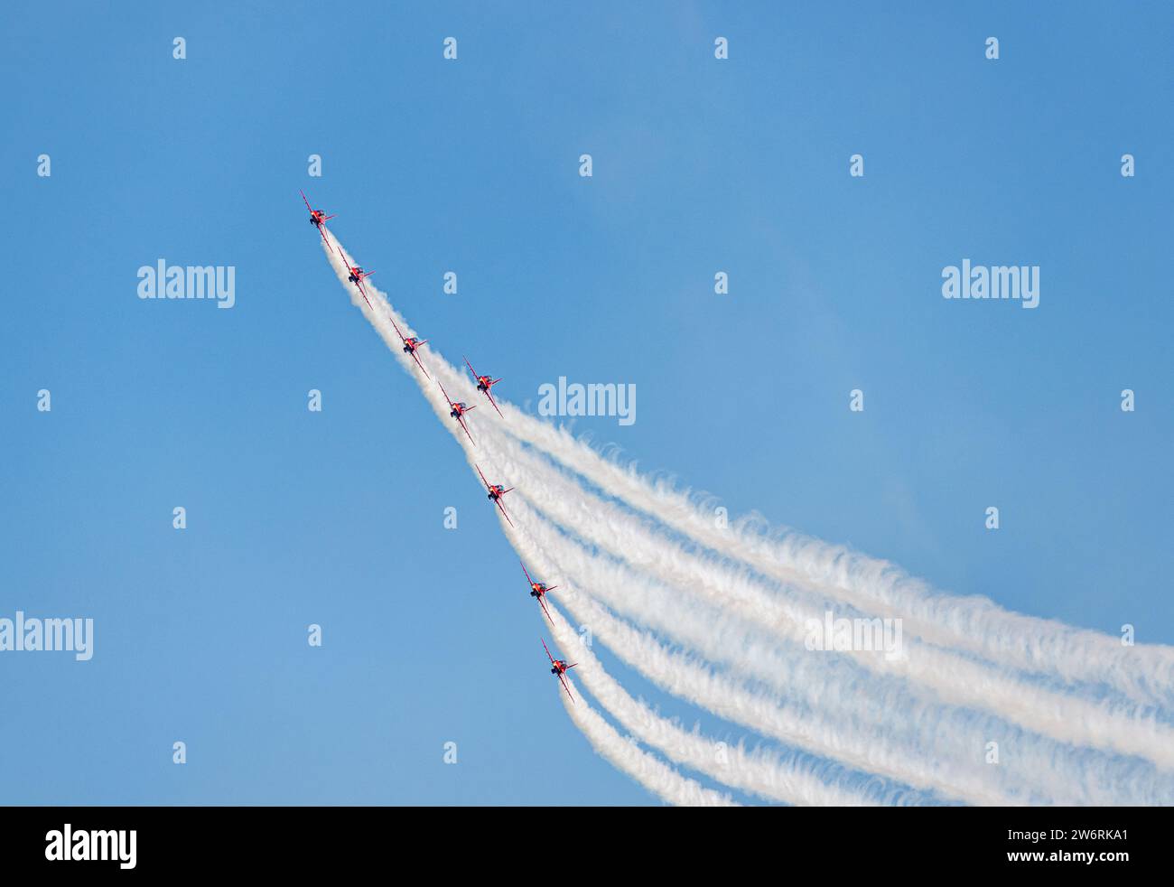 Red Arrows Aerobatic Display team, (BAE Systems Hawk T1), Jersey ...