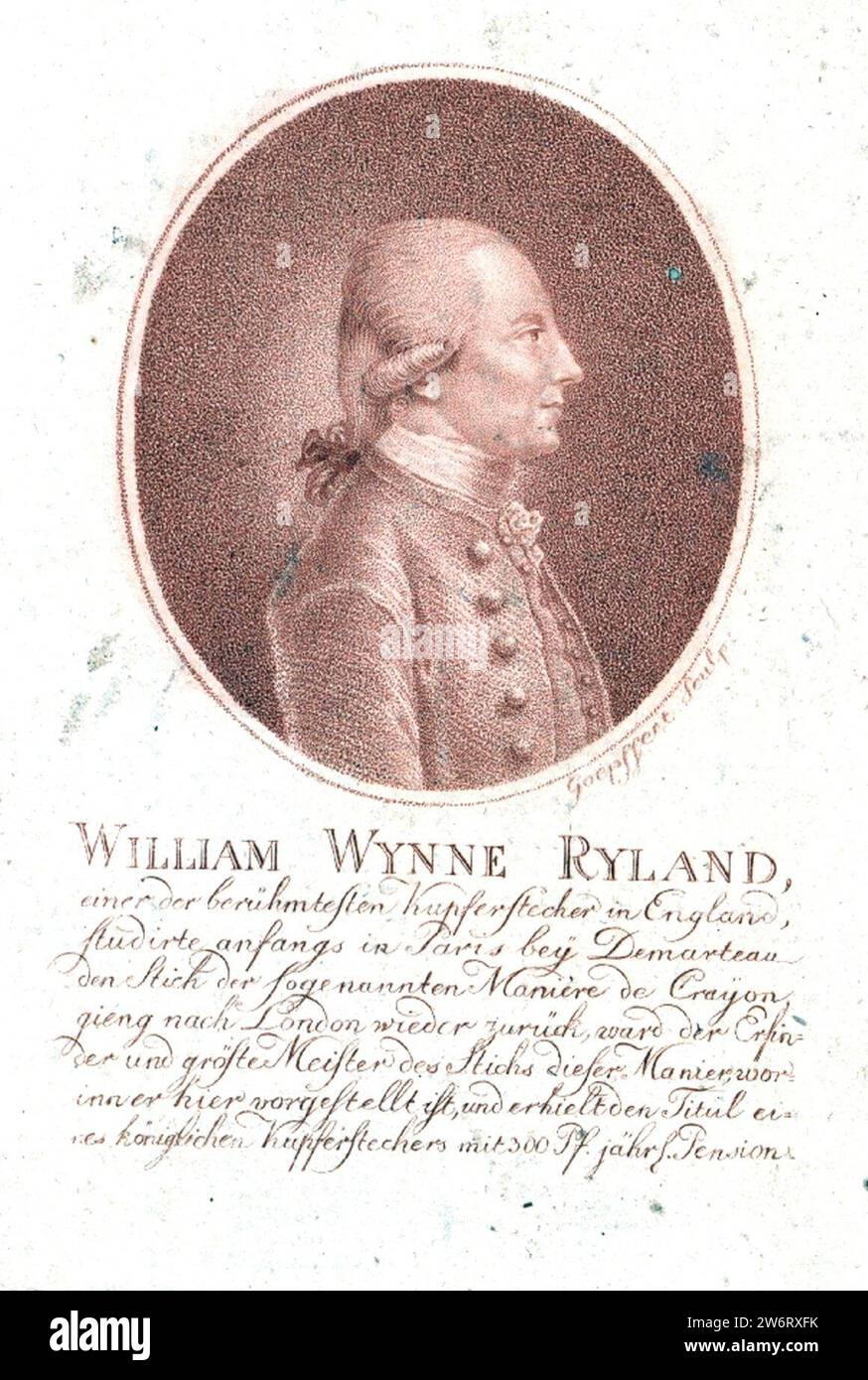 William Wynne Ryland (Göpffert Stock Photo - Alamy