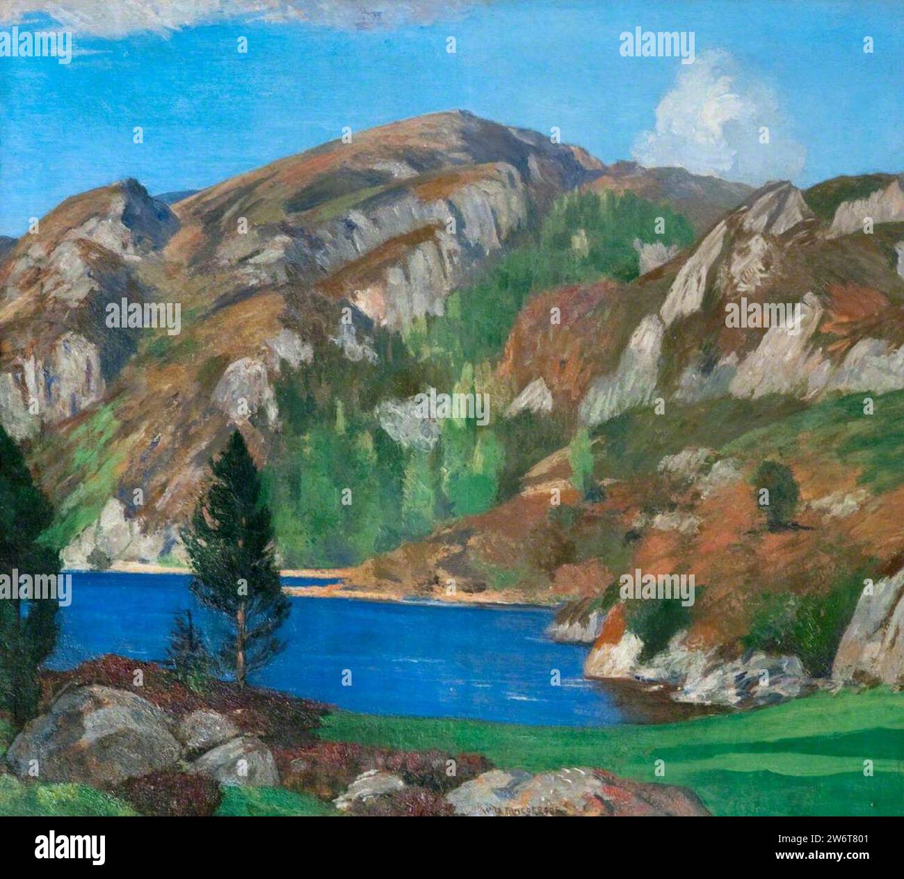 William York MacGregor (1855-1923) - Loch a' Ghille Ghobaich, Morar ...