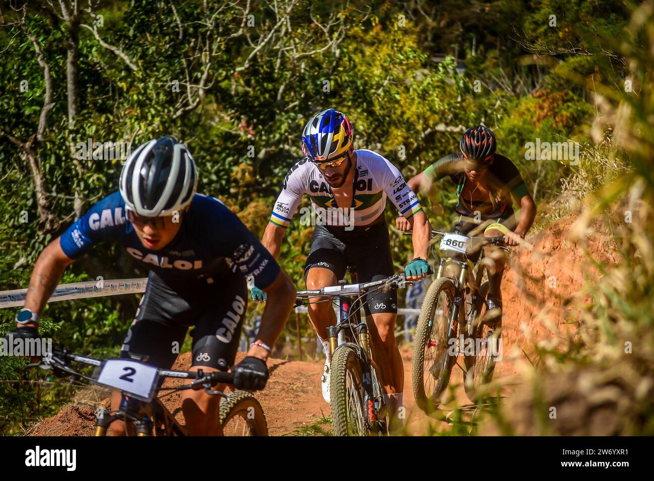 Brazilian cyclist Henrique Avancini competing professionally for the ...