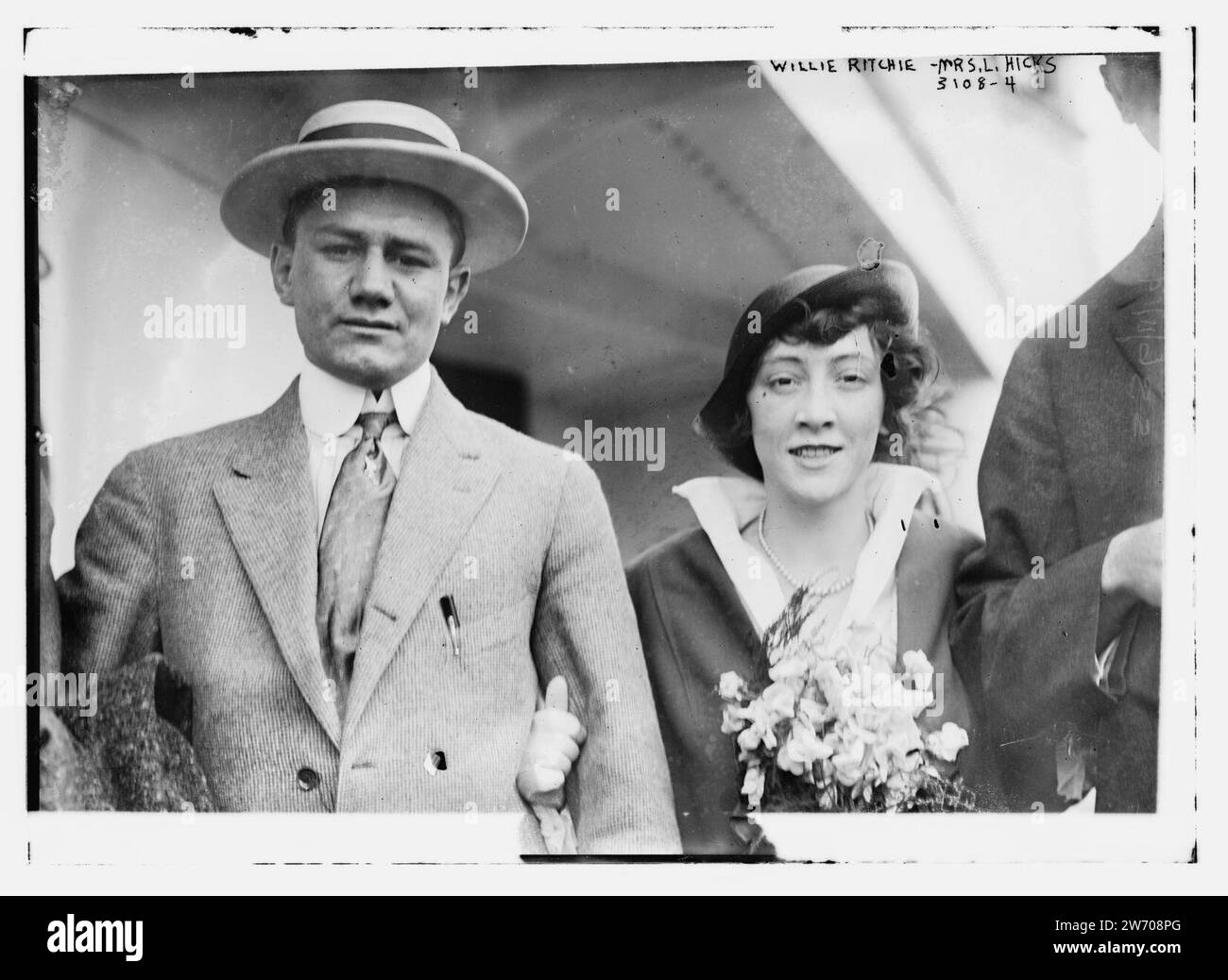 Willie Ritchie - Mrs. L. Hicks Stock Photo - Alamy