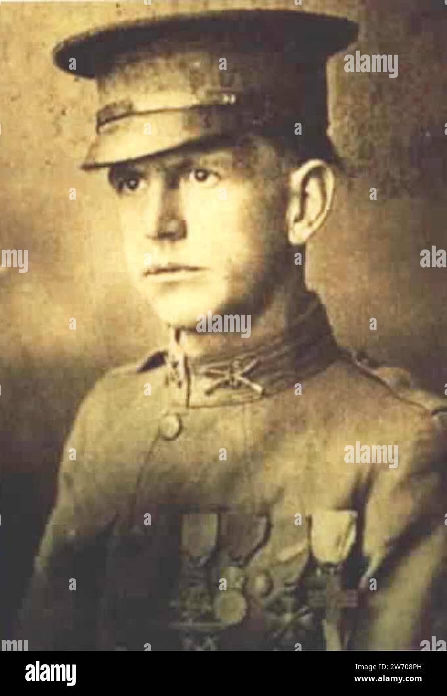 Willie Sandlin - WWI Medal of Honor recipient Stock Photo - Alamy
