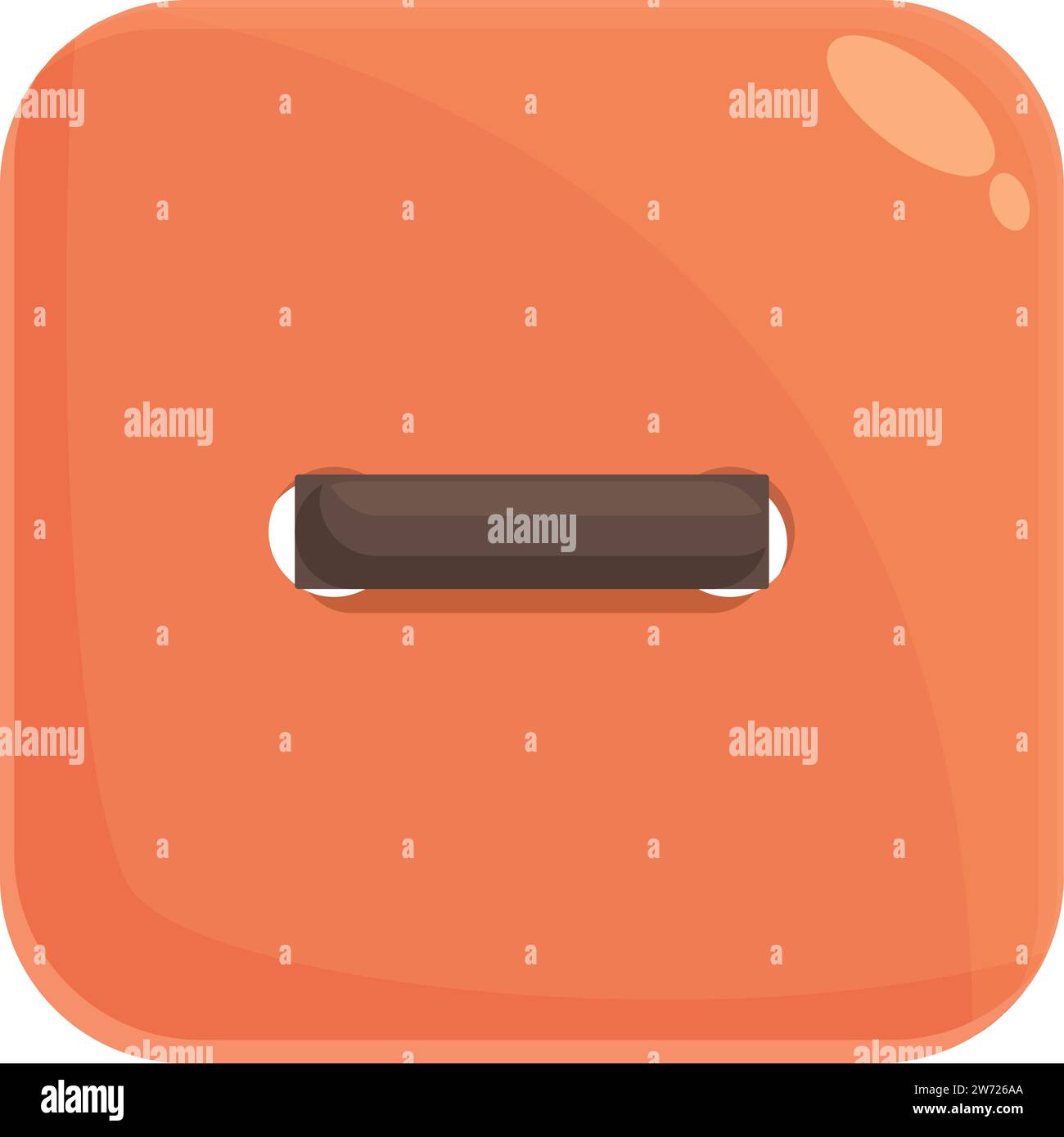 Denim glass button icon cartoon vector. Craft cute. Art tailor work ...