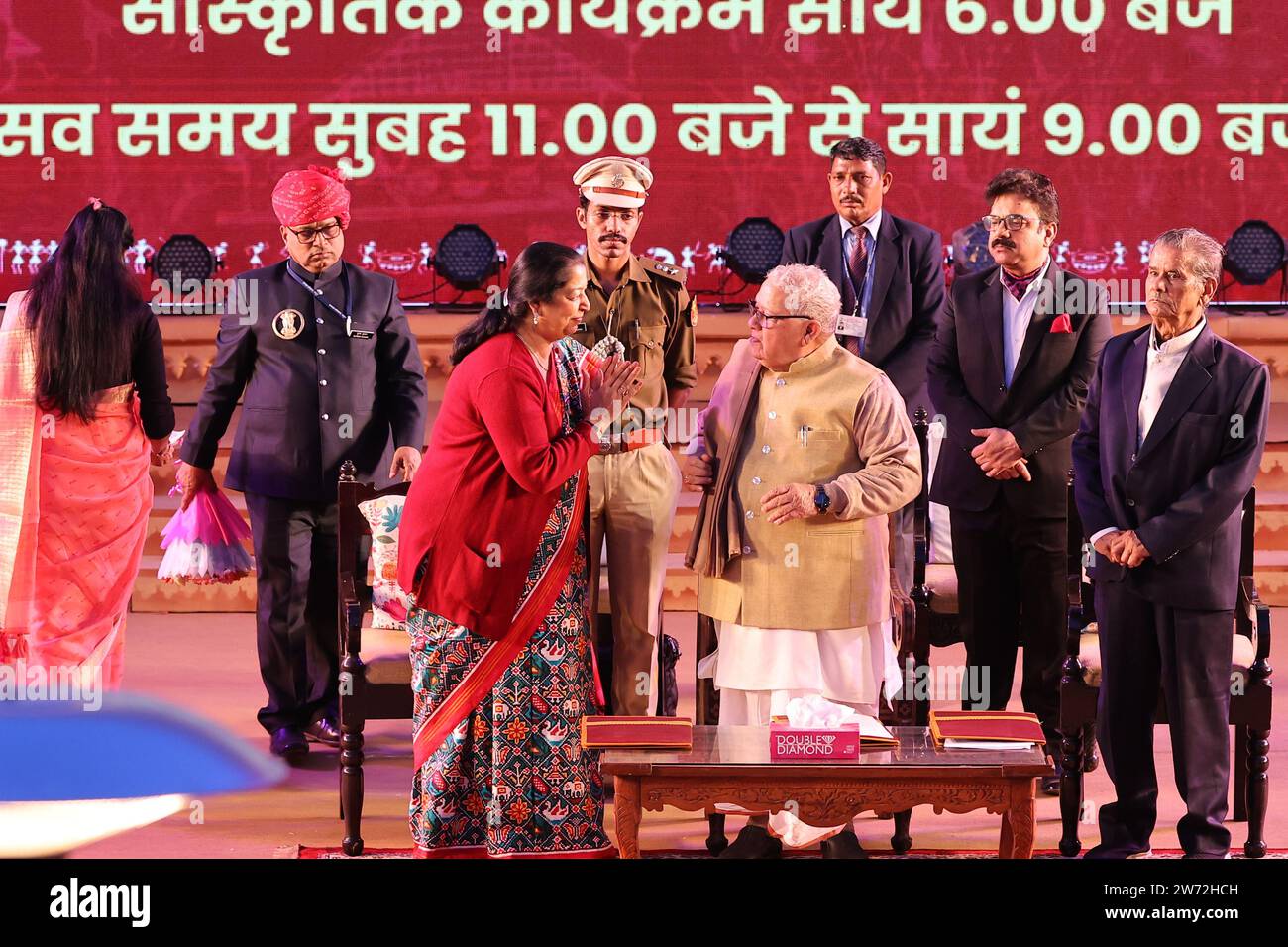 Udaipur, India. 21st Dec, 2023. Shilpgram Utsav 2023 : Udaipur ...