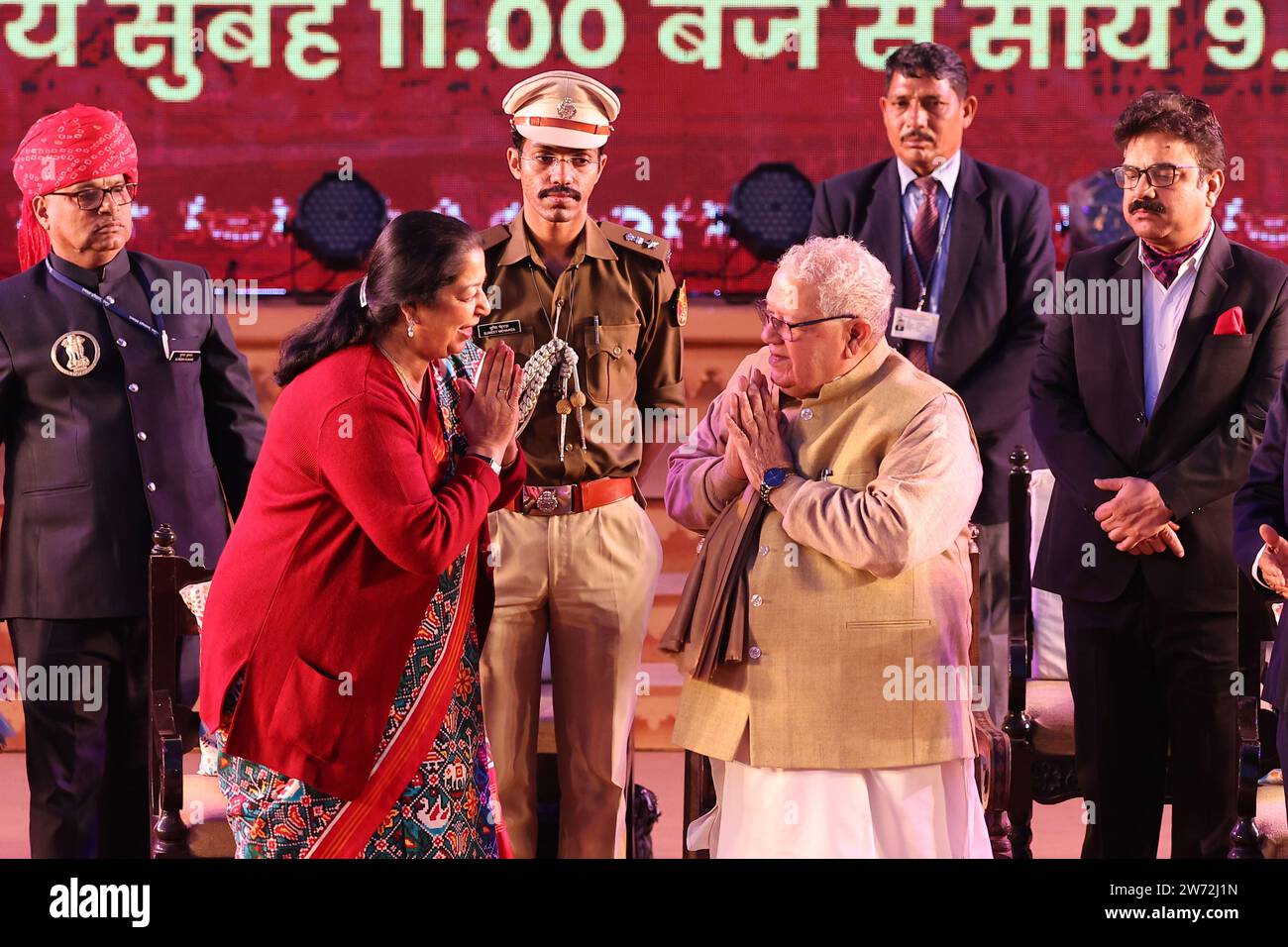 Udaipur, India. 21st Dec, 2023. Shilpgram Utsav 2023 : Udaipur ...