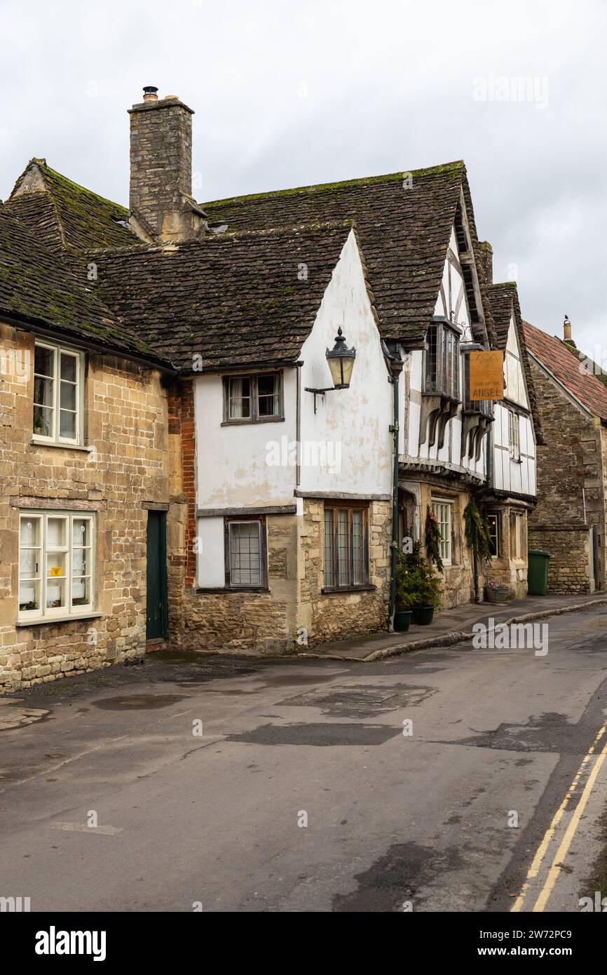 Sign of the Angel a timbered 15th-century coaching inn in Church Street ...