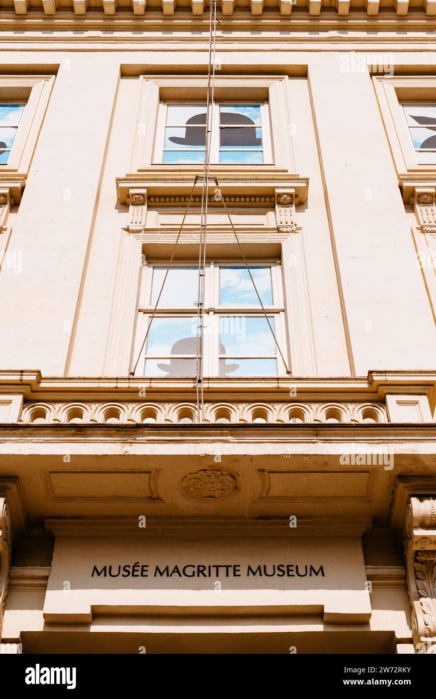 Hotel du Lotto, home of the Magritte Museum. The Magritte Museum is an ...