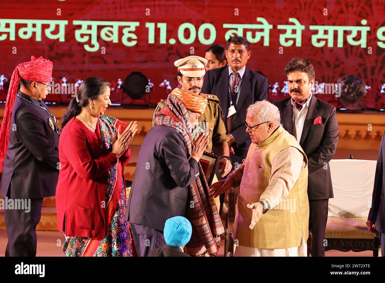 Udaipur, India. 21st Dec, 2023. Shilpgram Utsav 2023 : Udaipur ...