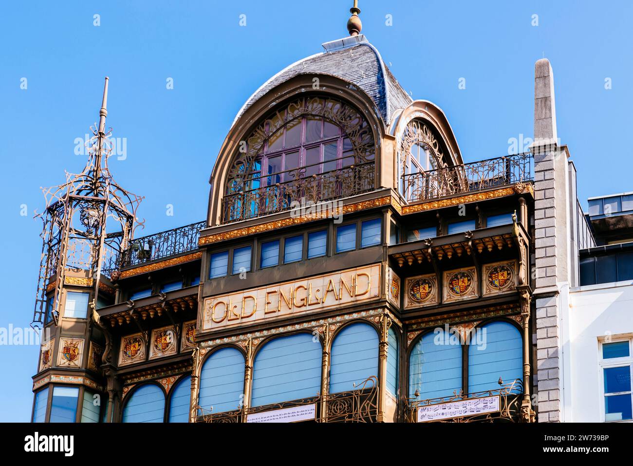 Facade of the Old England department store, now the Musical Instruments ...
