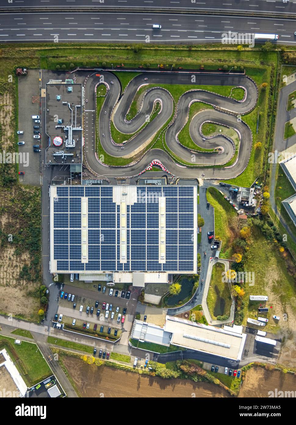Michael schumacher kart track and event center hi-res stock photography ...