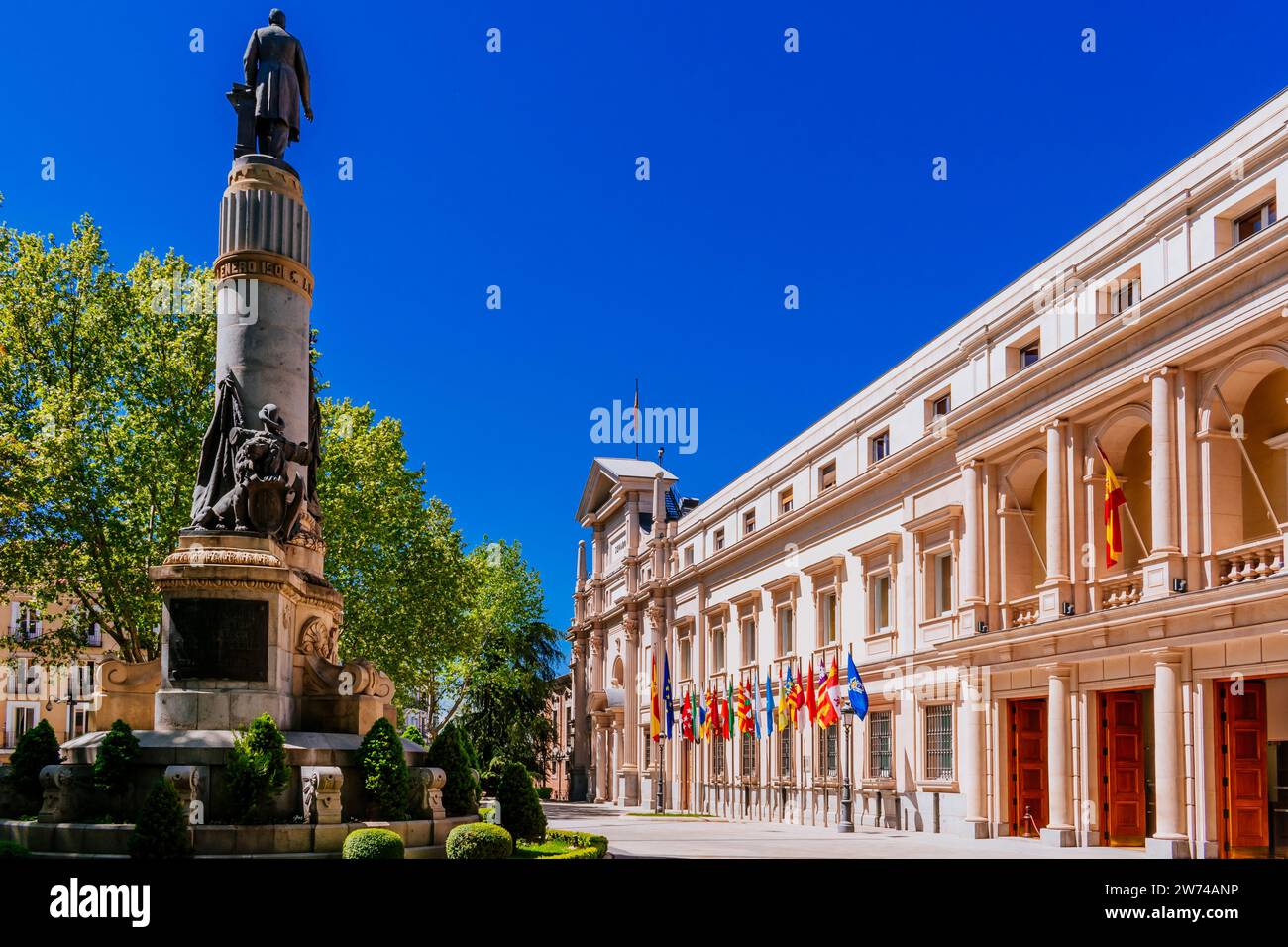 Palacio del Senado - Palace of the Senate is the home of the Senate of ...