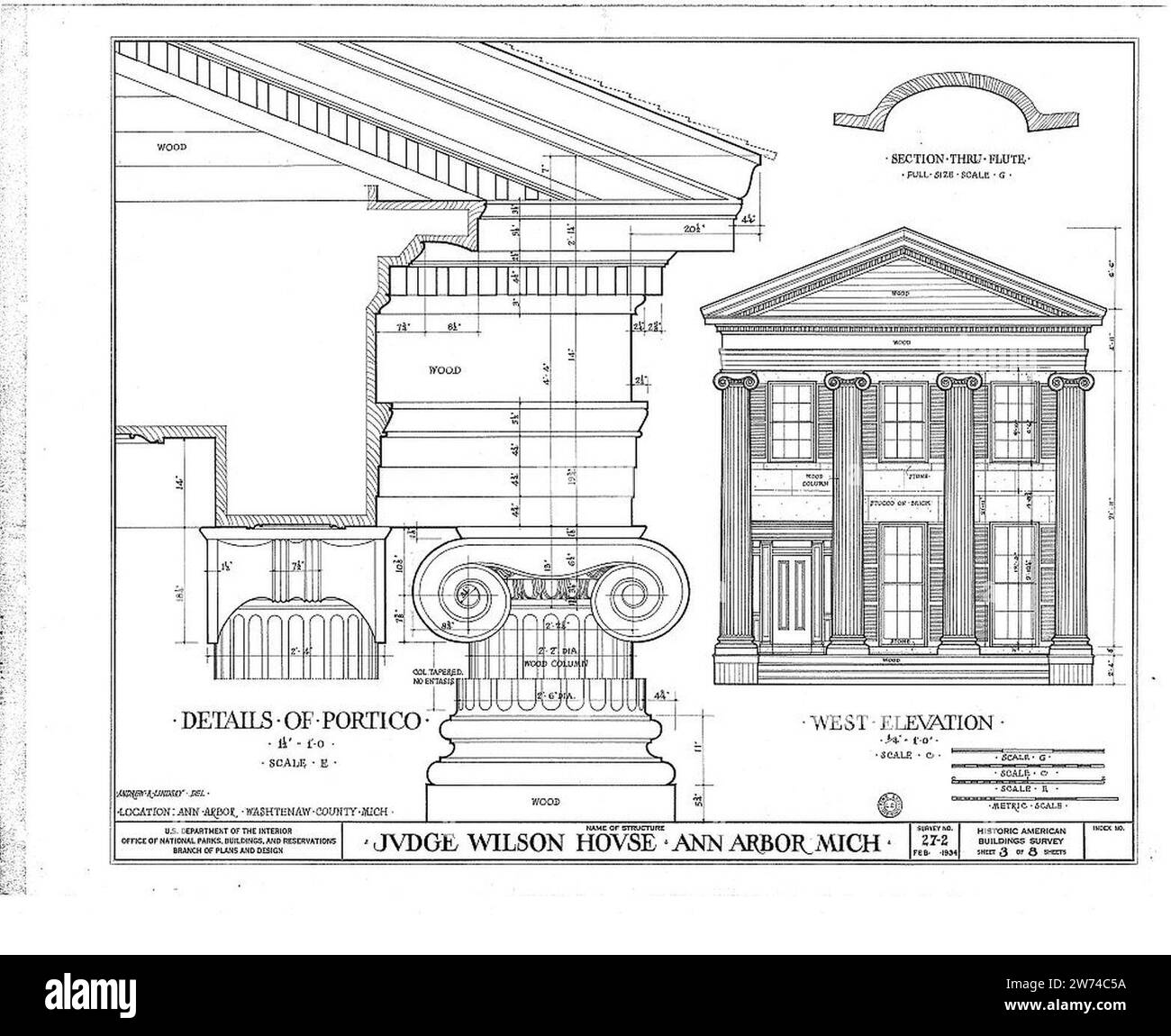 Wilson House Ann Arbor Stock Photo - Alamy