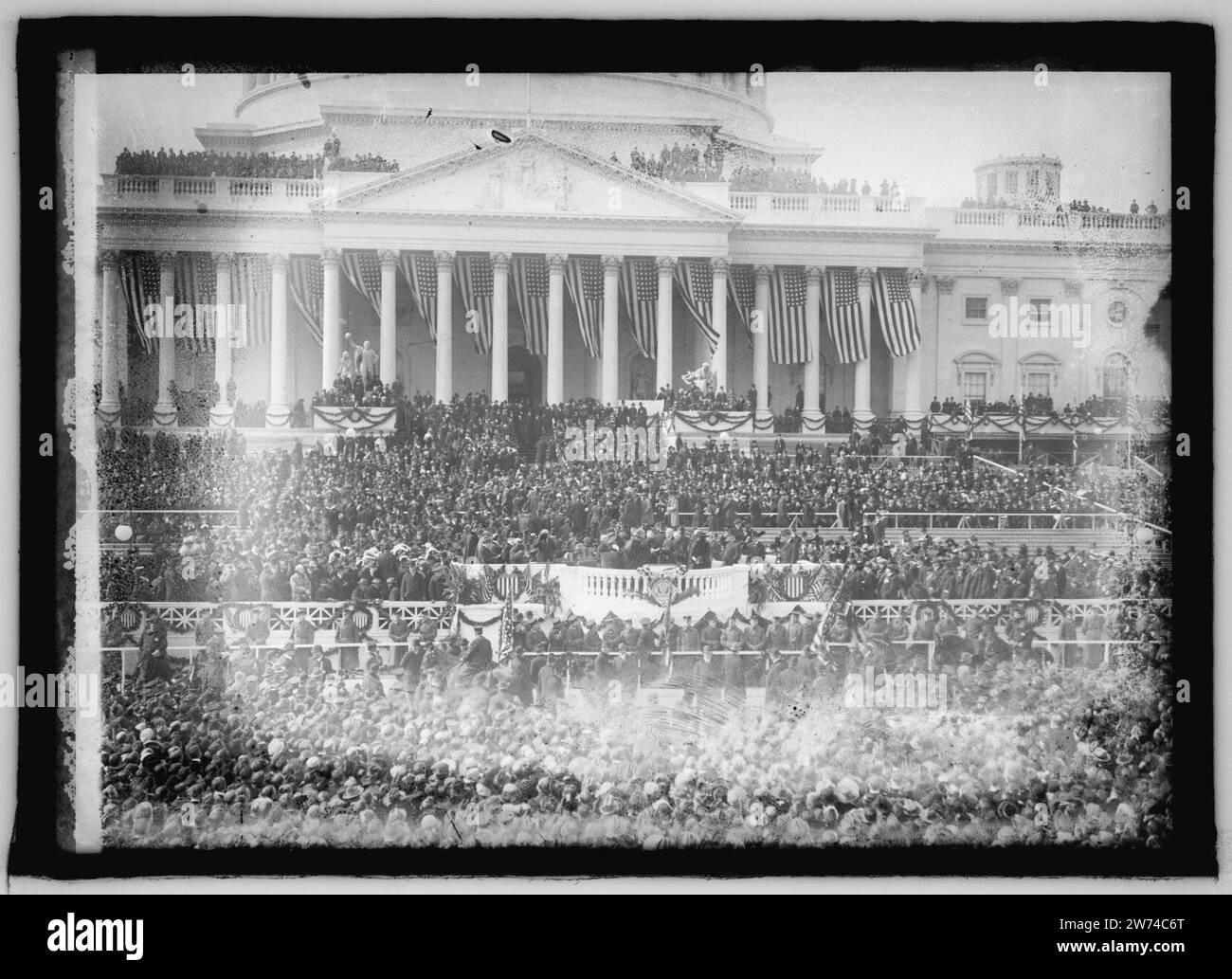Wilson Inauguration, (Washington, D.C.), 1917 Stock Photo - Alamy