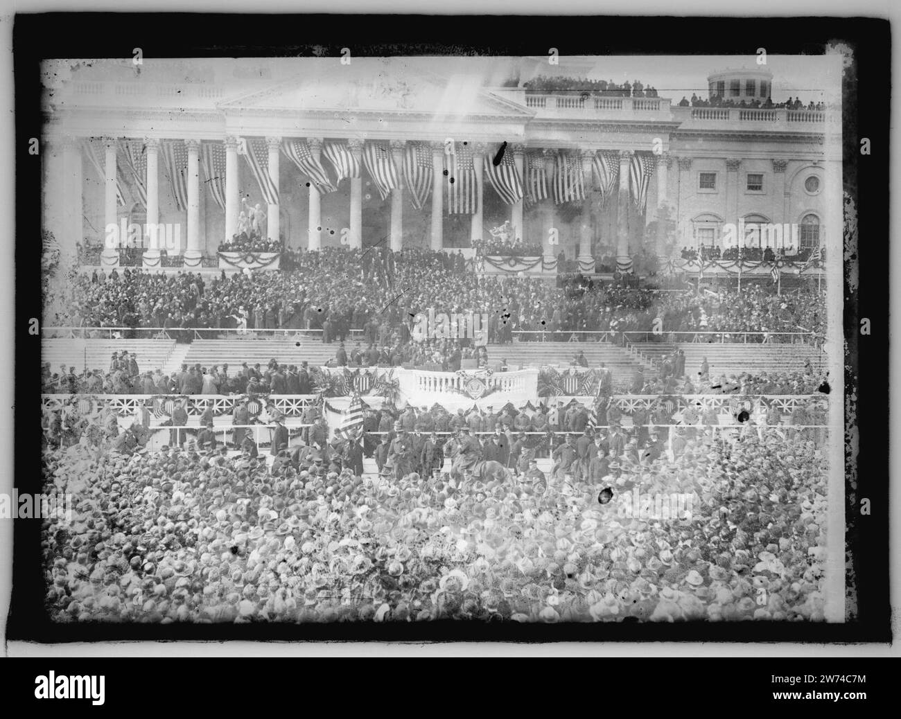 Wilson Inauguration, (Washington, D.C.), 1917 Stock Photo - Alamy