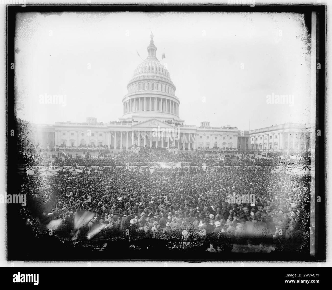 Wilson Inauguration, (Washington, D.C.), 1917 Stock Photo - Alamy