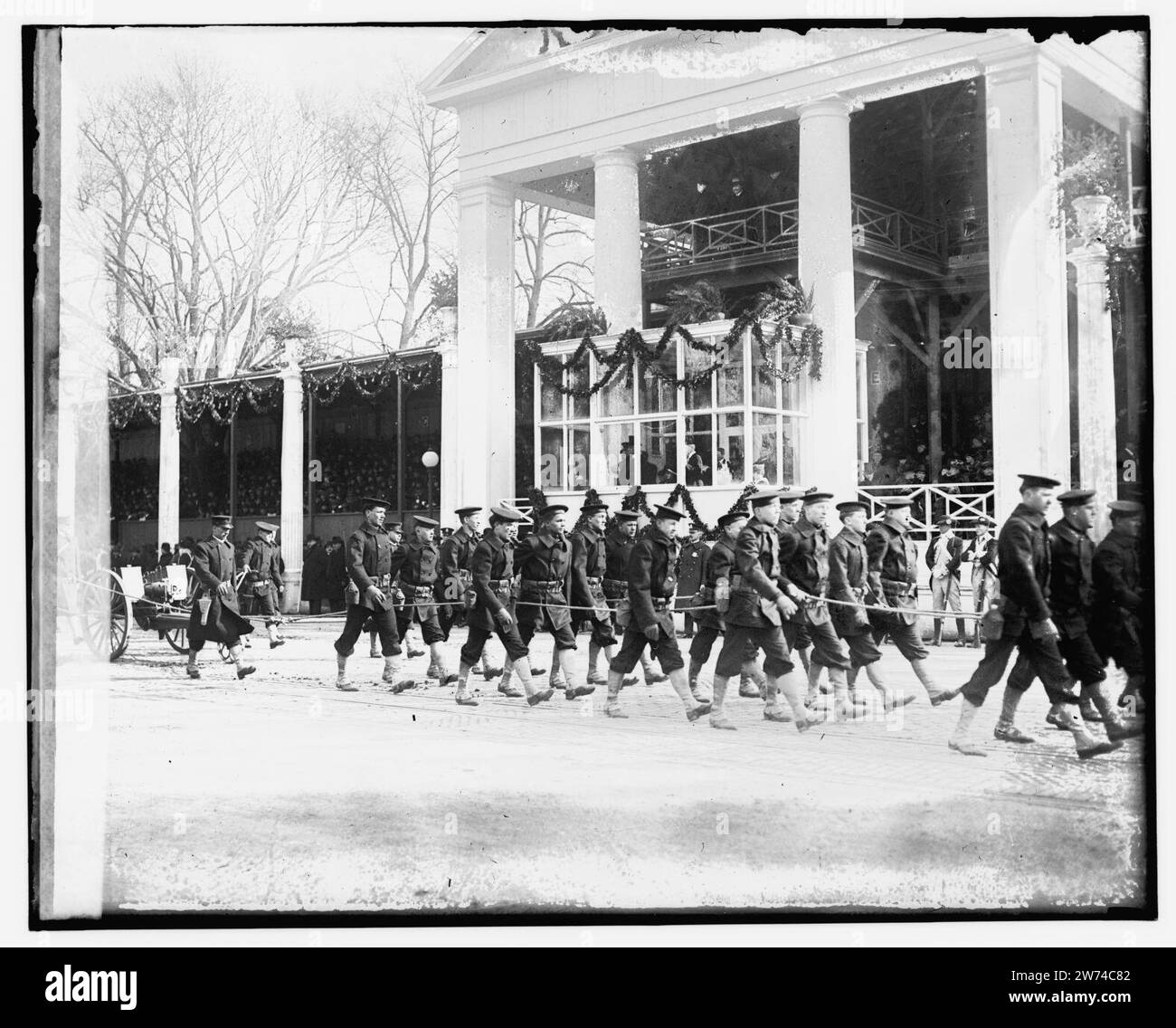 Wilson Inauguration, 1917 Stock Photo - Alamy