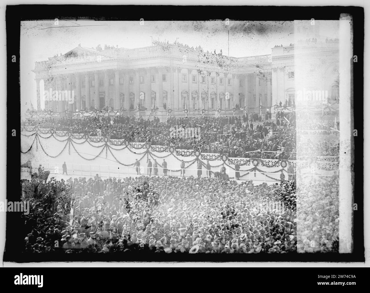 Wilson Inauguration, (Washington, D.C.), 1917 Stock Photo - Alamy