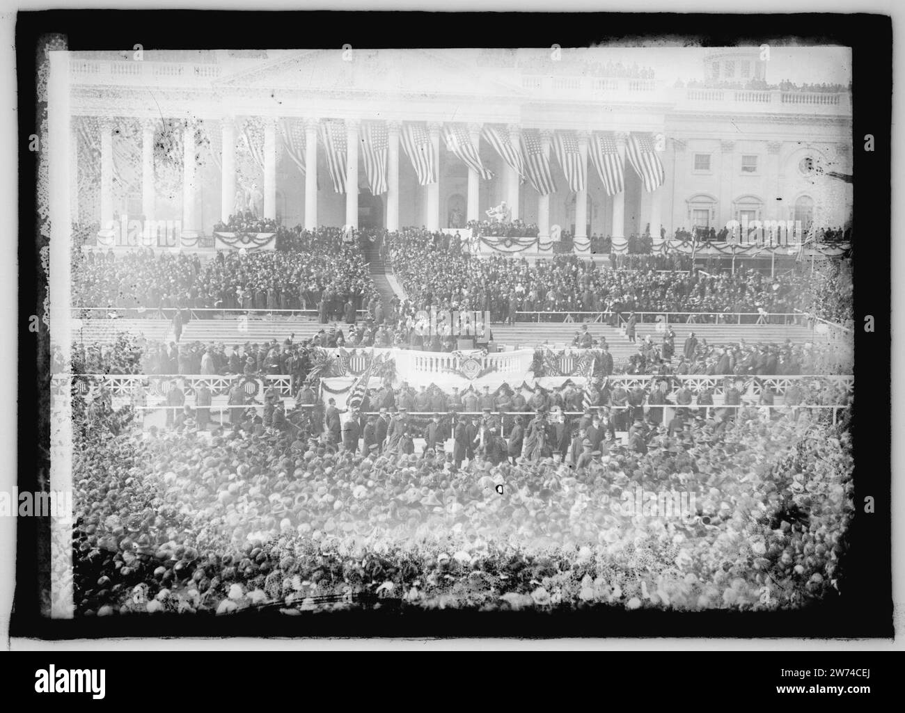 Wilson Inauguration, (Washington, D.C.), 1917 Stock Photo - Alamy