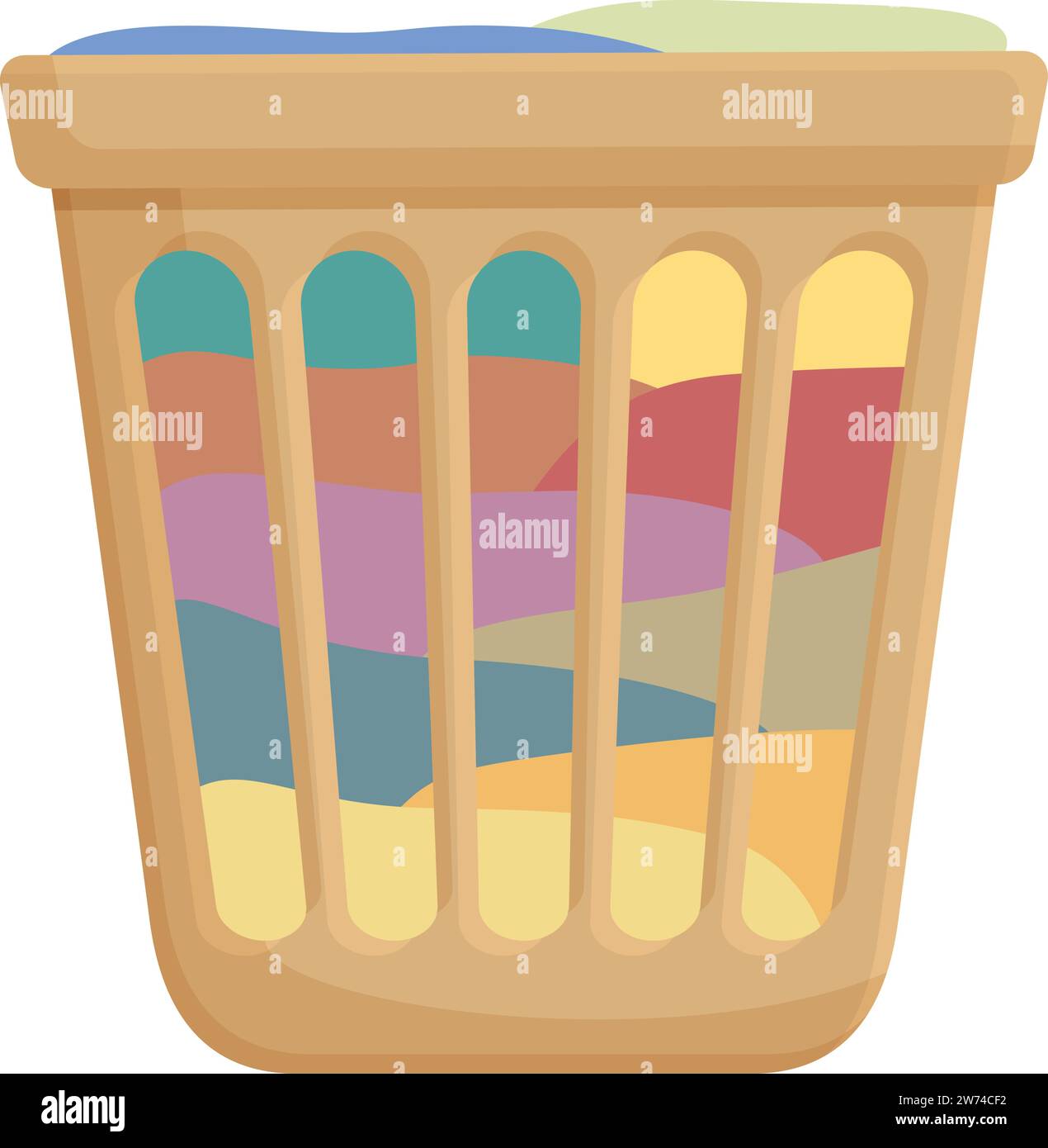 Washing machine clothes fold Stock Vector Images - Alamy