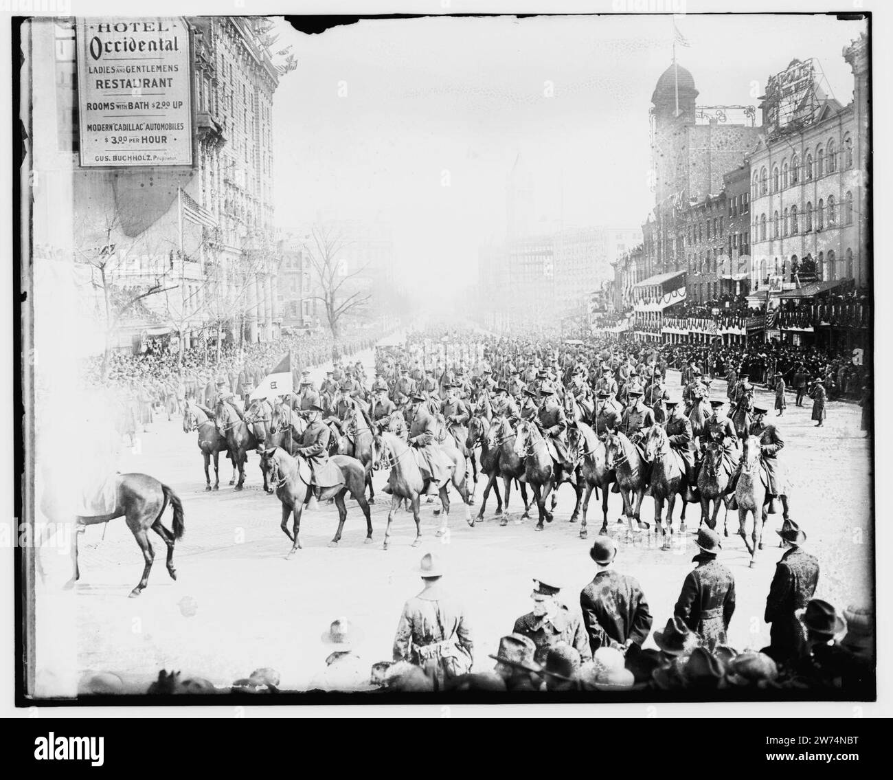 Wilson Inauguration, 1917 Stock Photo - Alamy