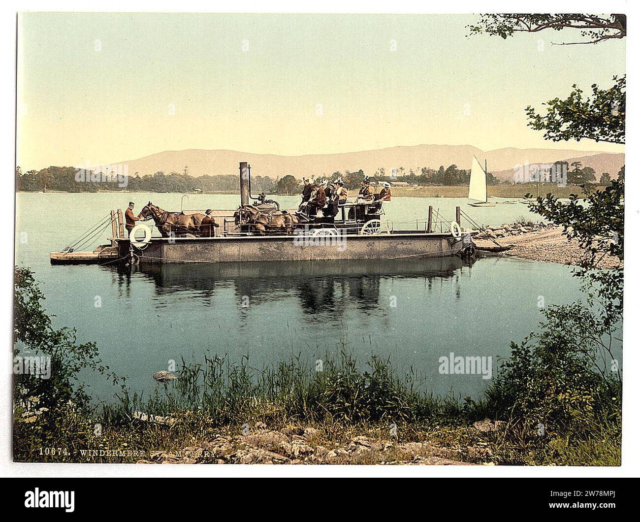 Ferry steam Cut Out Stock Images & Pictures - Alamy