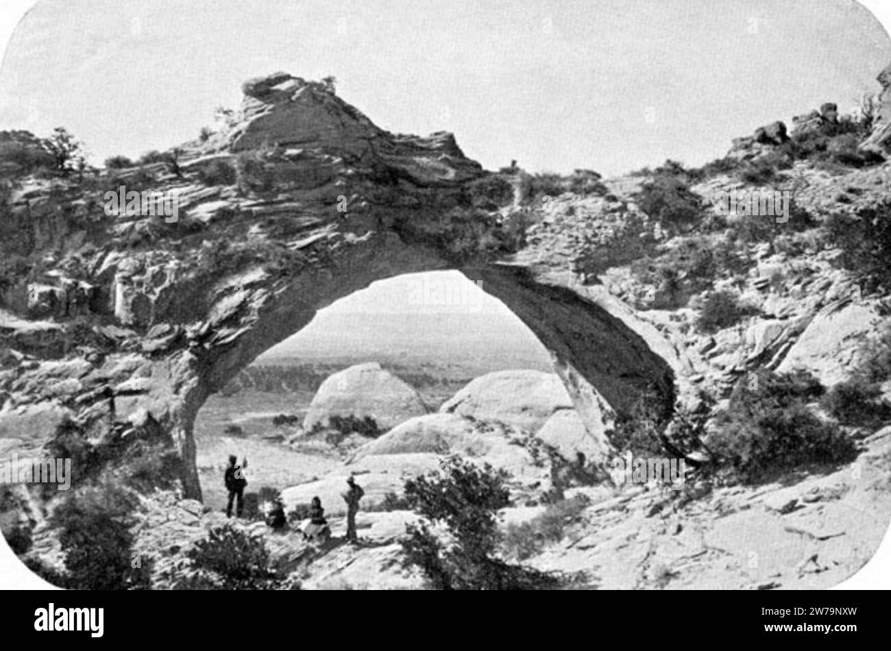 Window Rock, Arizona (Arnaldo Faustini Stock Photo - Alamy