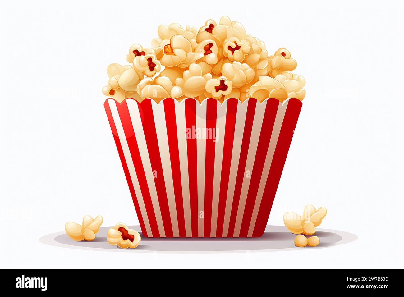 Poster with realistic paper bag for food hi-res stock photography and ...