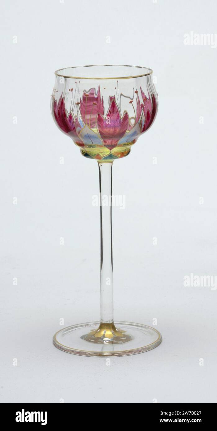 Wine Glass, ca. 1910 Stock Photo - Alamy