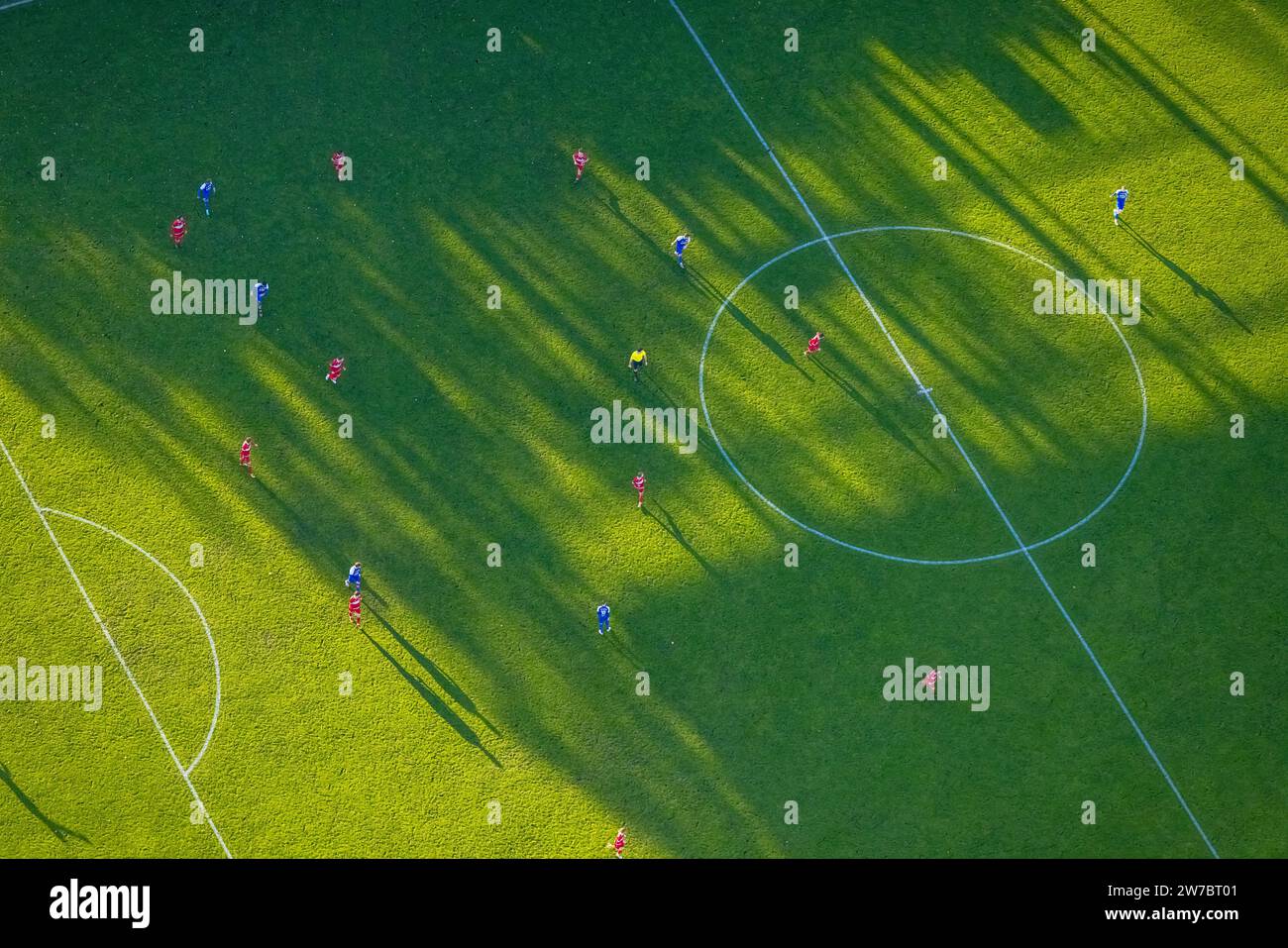 Aerial view, 24nexx Arena or Betten Kutz Stadium of the Hammer ...