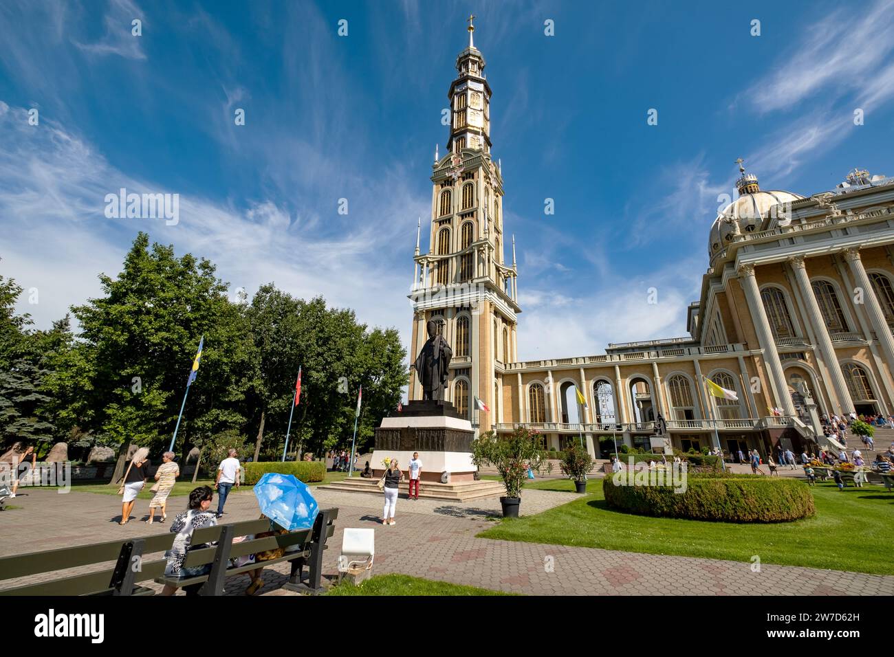 Basilica of the most holy mary of lichen hi-res stock photography and ...