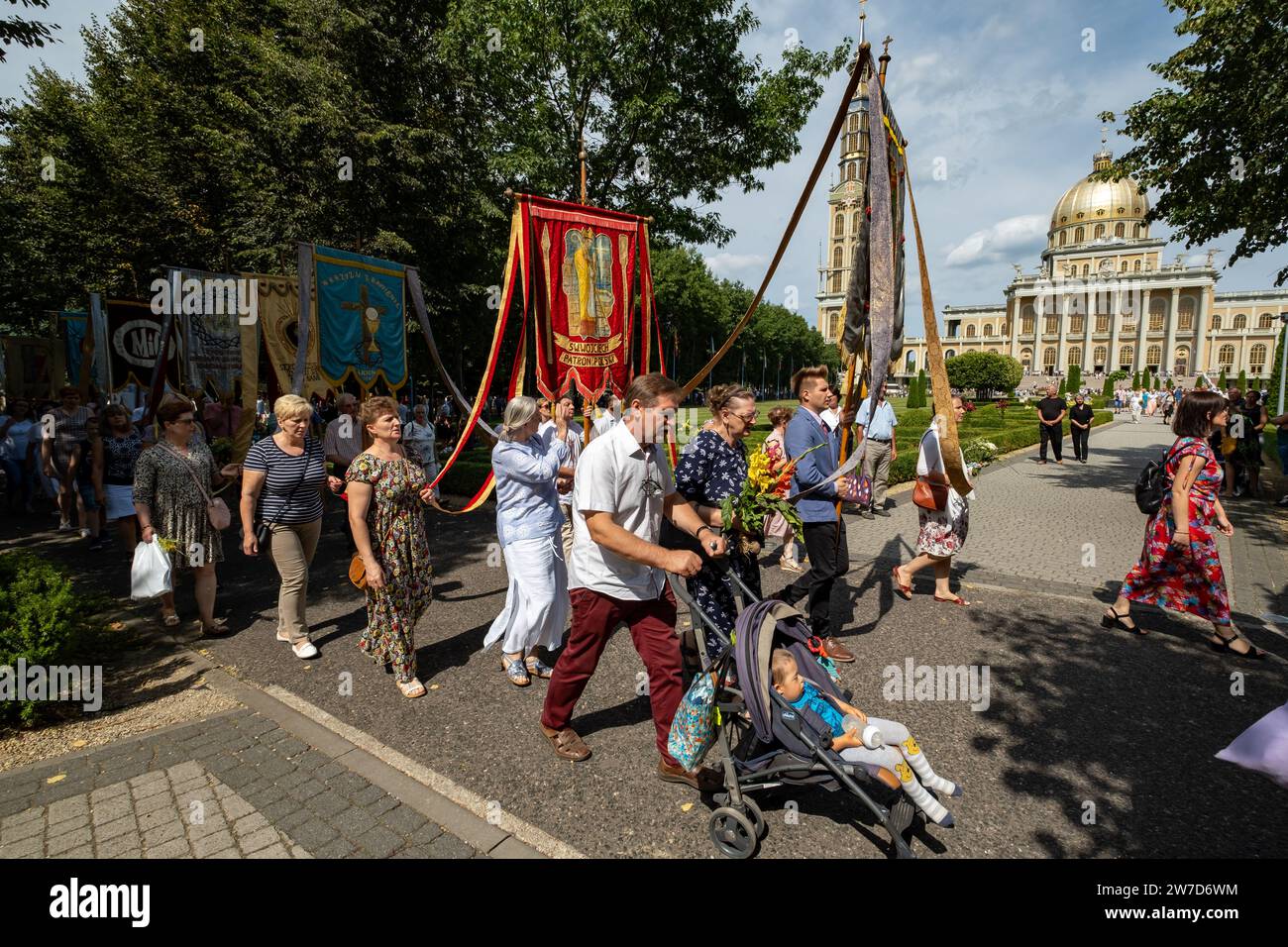Basilica of the most holy mary of lichen hi-res stock photography and ...