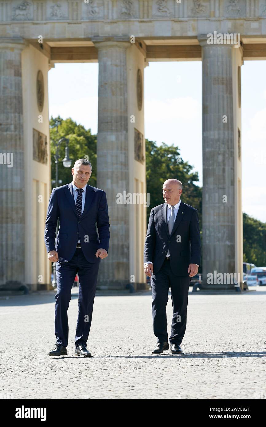14.09.2023, Germany, Berlin, Berlin - The Governing Mayor of Berlin ... 14.09.2023, Germany, Berlin, Berlin - The Governing Mayor of Berlin ...