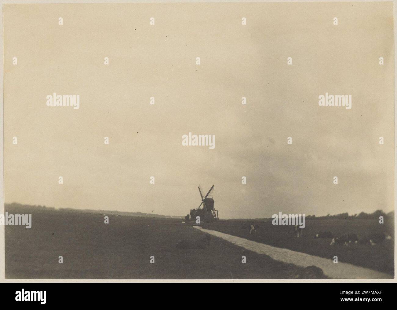 Wipmolen De Stoop in 1900 Stock Photo - Alamy