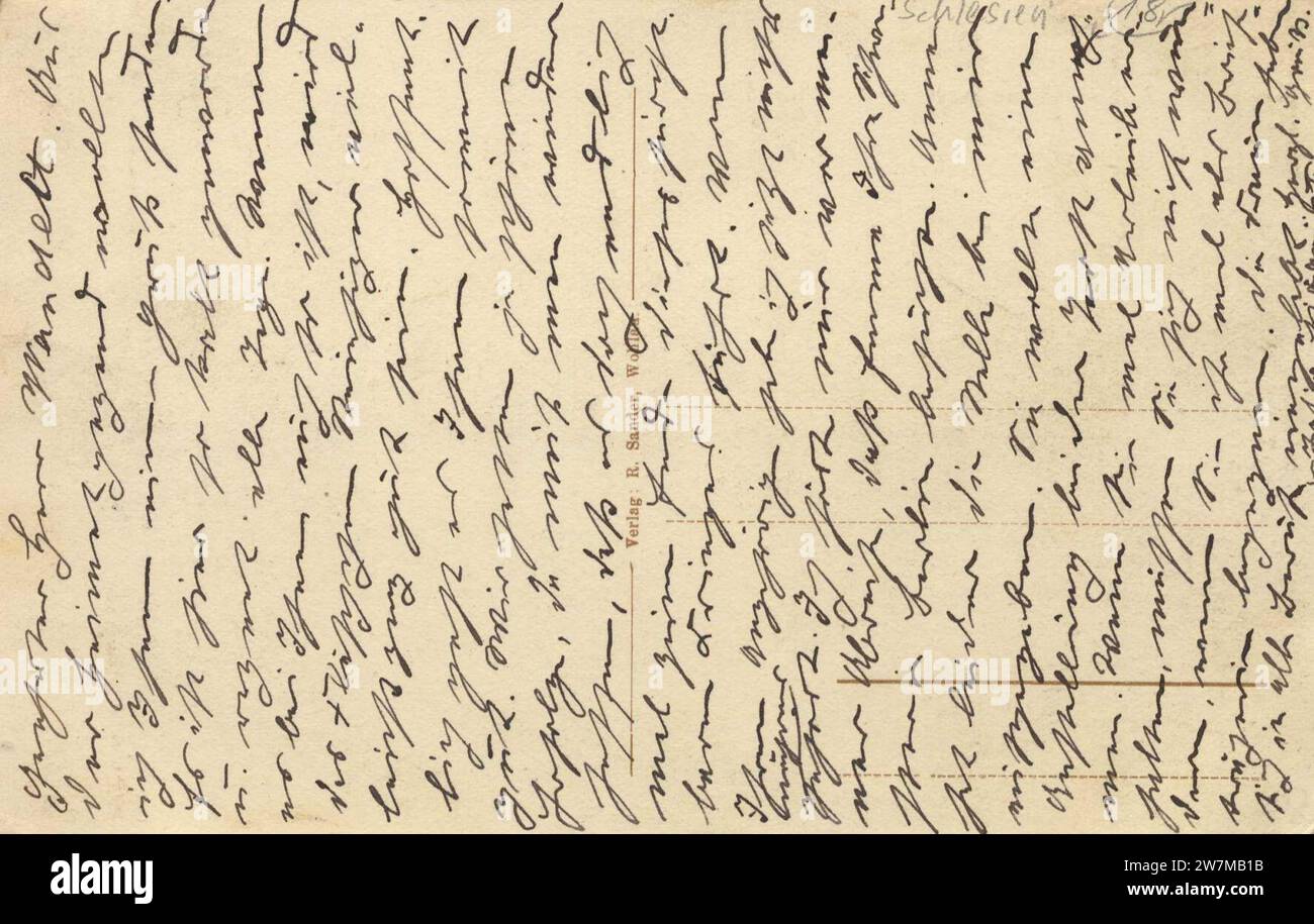 Winzig, Schlesien - Bahnhof (back Stock Photo - Alamy