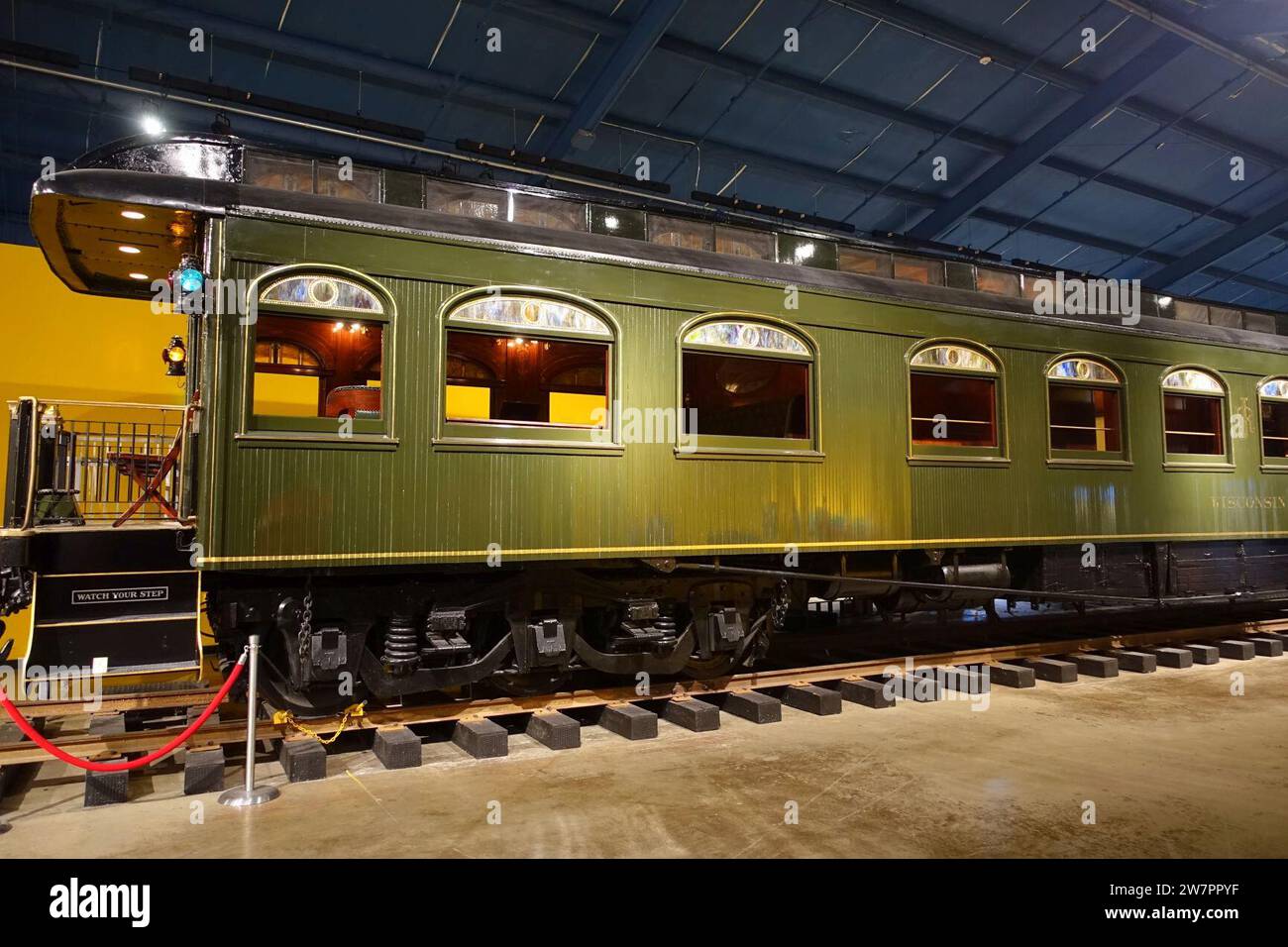Wisconsin Railroad Car, Pullman Company, 1905 Stock Photo - Alamy