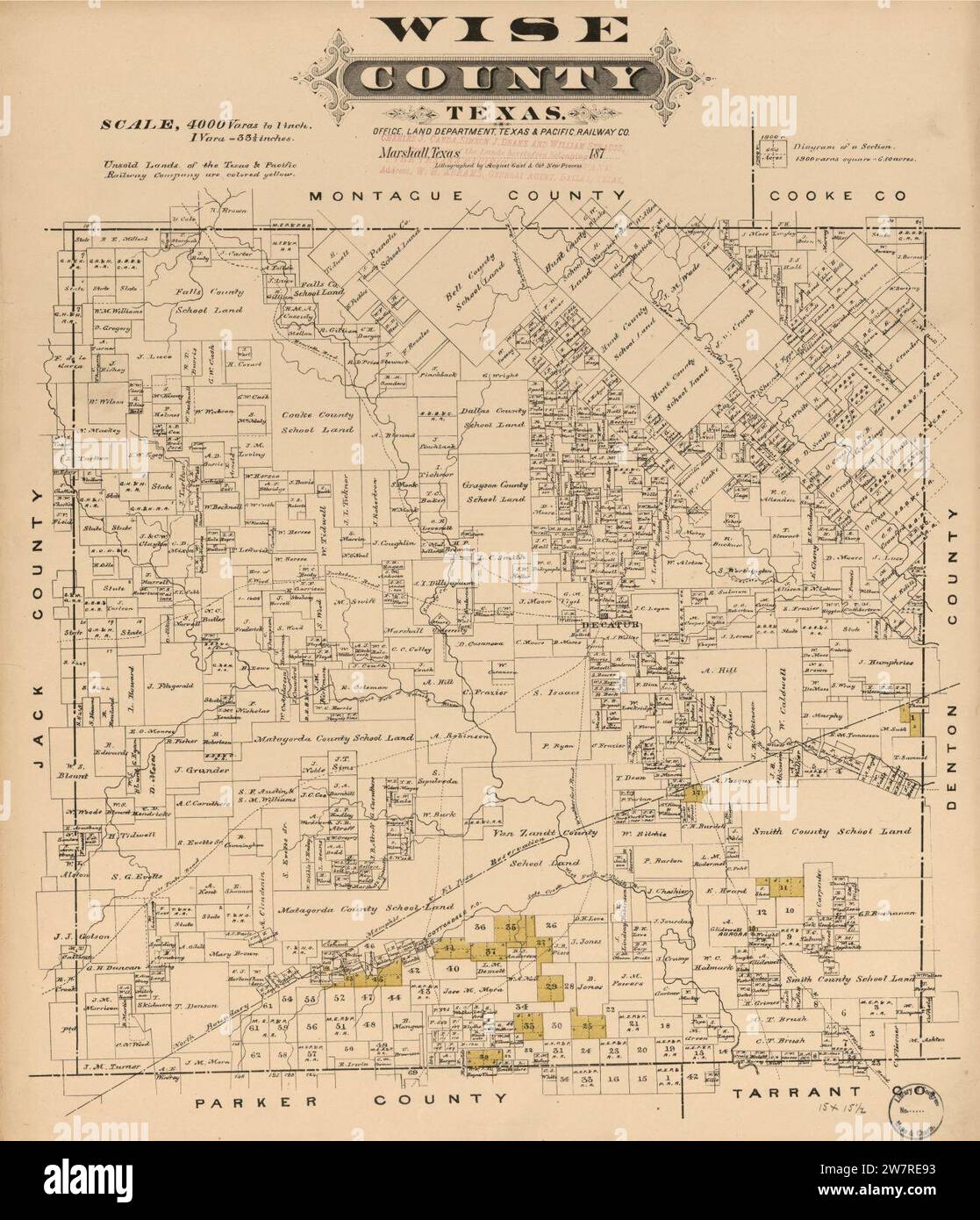 Wise County, Texas Stock Photo - Alamy