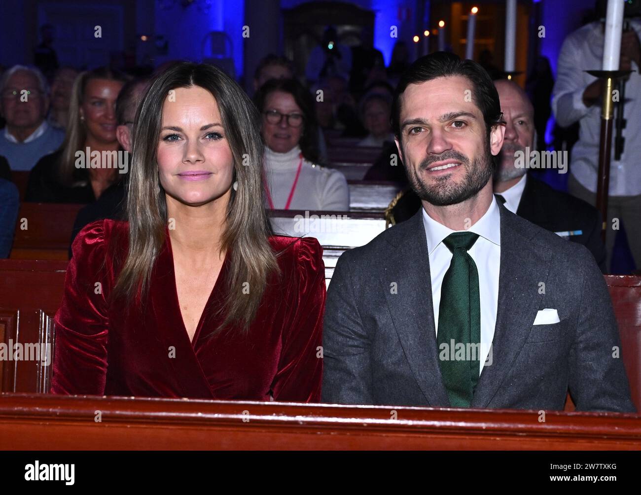 Prince Carl Philip and Princess Sofia attend the concert "Christmas in ...