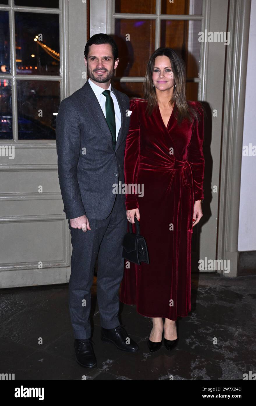 Stockholm, Sweden. 21st Dec, 2023. Prince Carl Philip and Princess ...