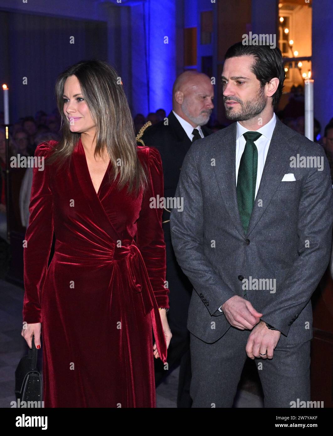 Prince Carl Philip and Princess Sofia attend the concert "Christmas in ...